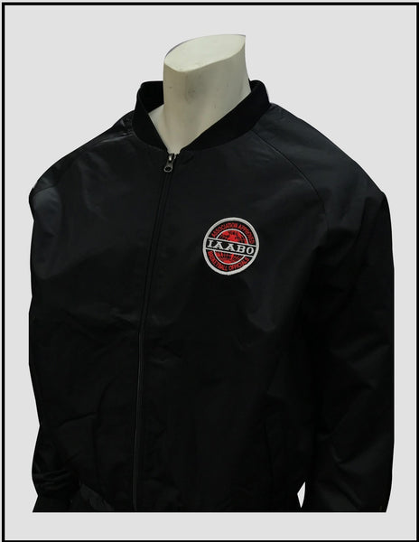 Smitty Black Jacket with Full Front Zipper w/IAABO LOGO – Blow Your ...