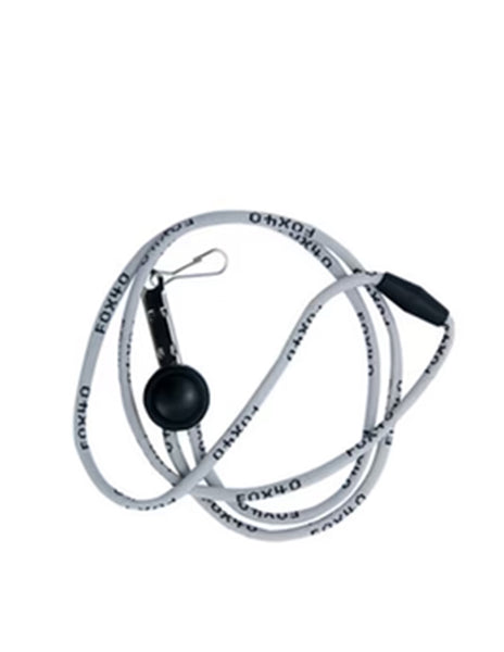 Fox 40 White Push Button Breakaway Lanyard – Blow Your Whistles